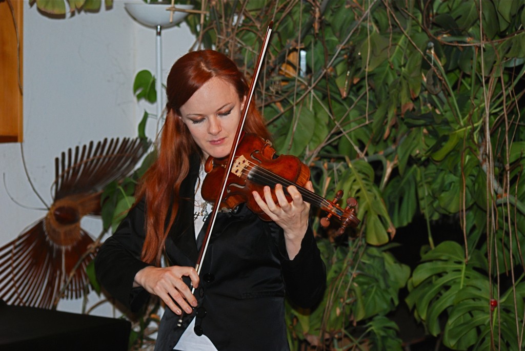 La Goulue - La violoniste Rachel Kolly d’Alba en solo